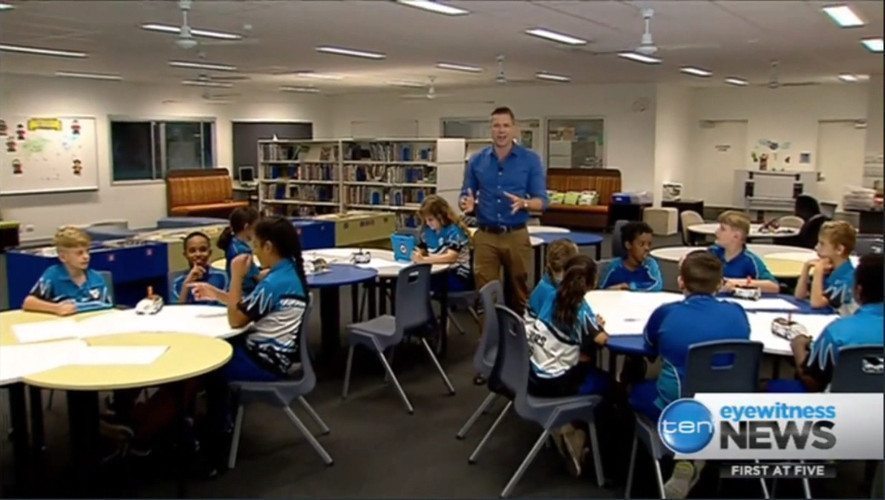 OpenSTEM Robotics at Seville Rd on Ten News | OpenSTEM Pty Ltd