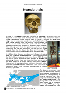 Resource: Neanderthals | OpenSTEM Pty Ltd