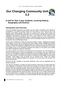 HASS 3.2 bundle – Our Changing Community | OpenSTEM Pty Ltd