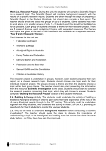 HASS 6.3 bundle: Young Australia | OpenSTEM Pty Ltd